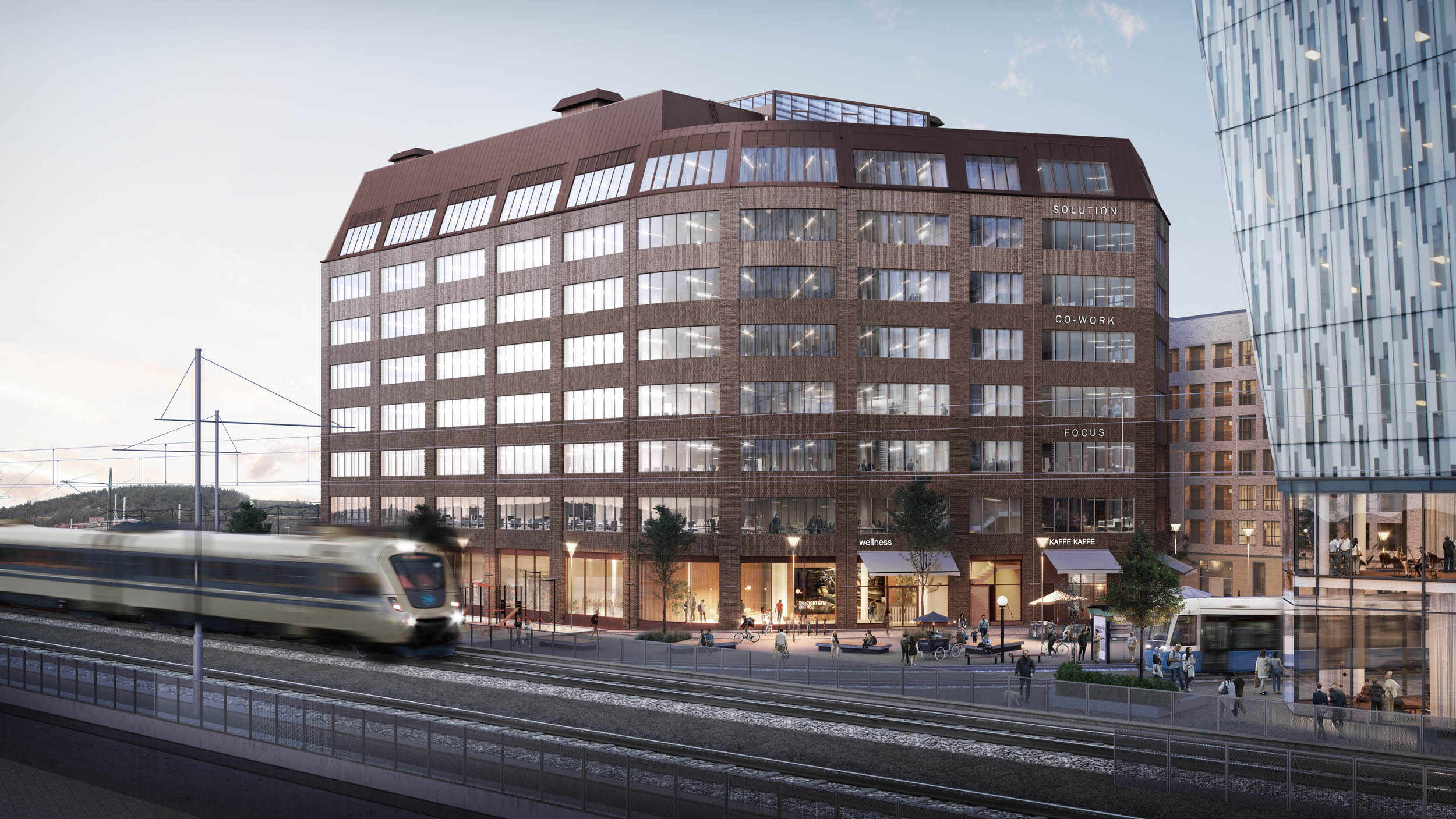 Gamlestaden - Mitt i händelsernas centrum - GlasLindberg